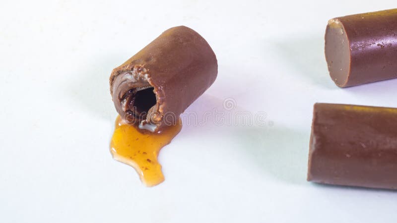 Chocolate Drop Broken Pieces Stock Photo - Image of decor, easter: 82661522