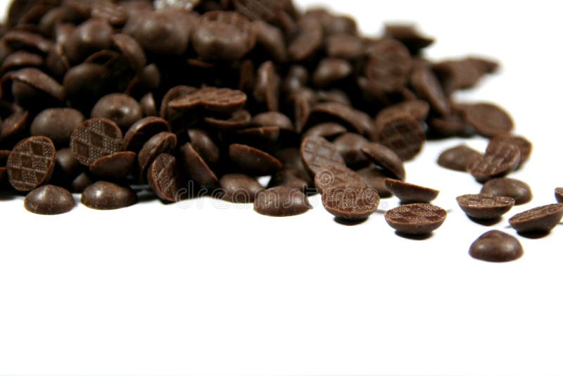 Chocolate drops stock image. Image of cake, bakery, small - 18711673