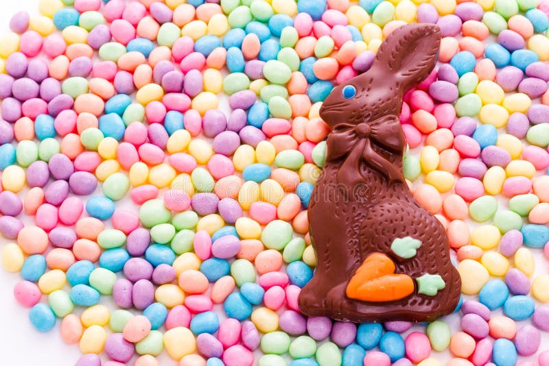 Easter bunny stock image. Image of confection, confectionery - 286957091