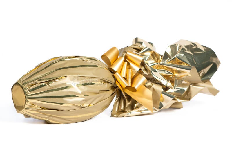 Chocolate Easter Egg stock image. Image of gold, food - 39481733