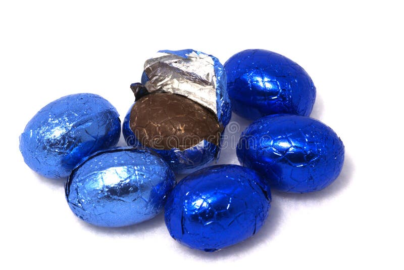 Single blue candy isolated stock image. Image of confectionery - 12512601