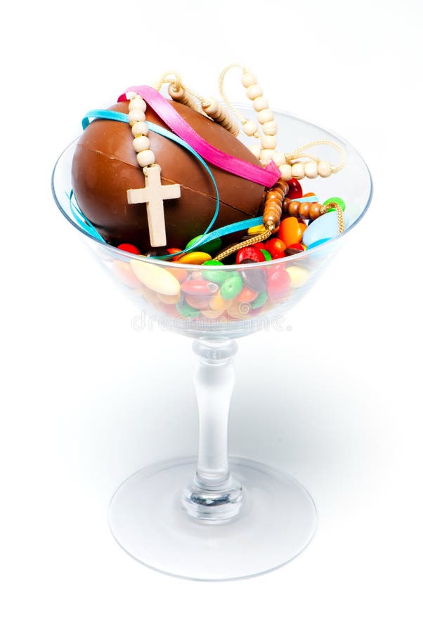 Chocolate Egg Sweets Cross Glass Stock Photos - Free & Royalty-Free ...