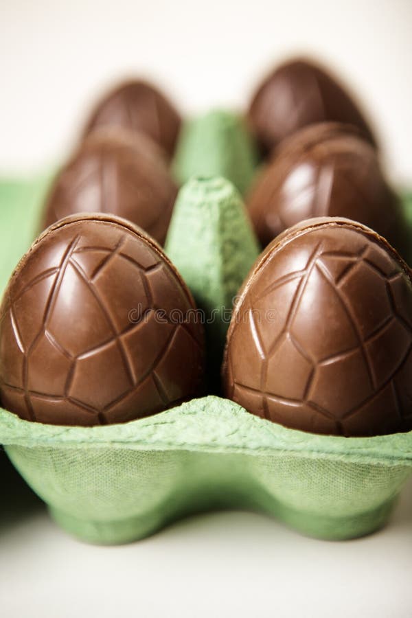 Chocolate eggs stock photo. Image of sweet, easter, closeup - 54213686