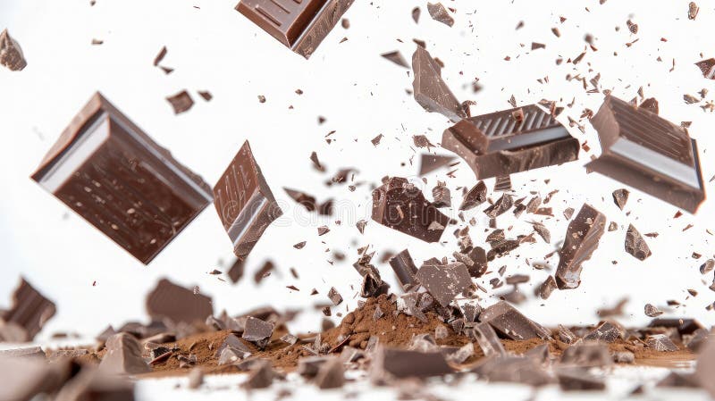 Chocolate Explosion stock illustration. Illustration of enthusiast ...