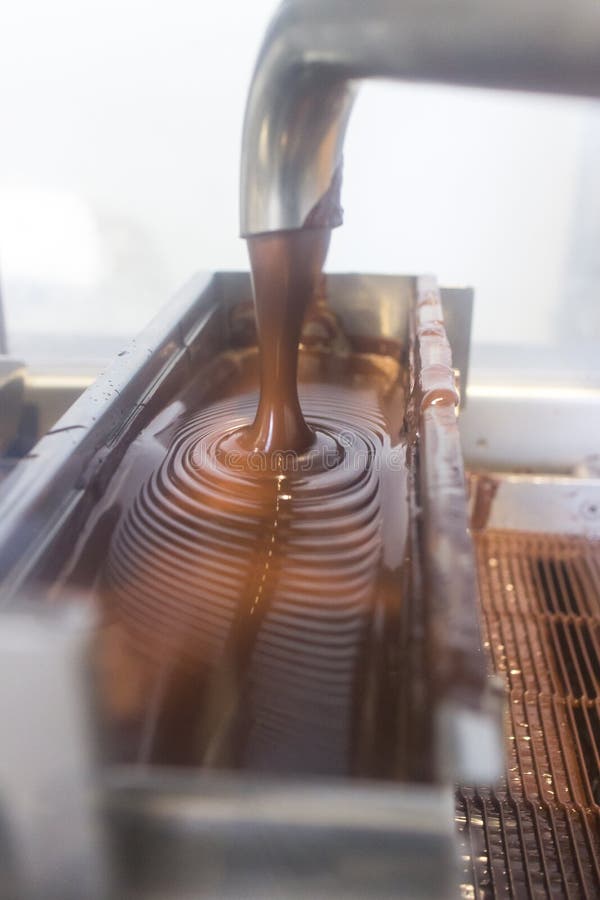 Chocolate factory stock image. Image of technology, sweet - 93480581
