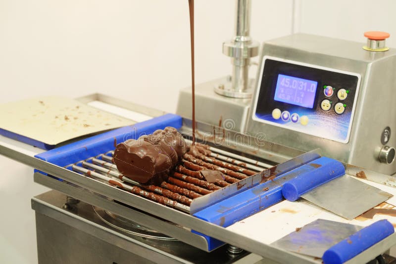 Chocolate Factory stock image. Image of distribution - 53281349