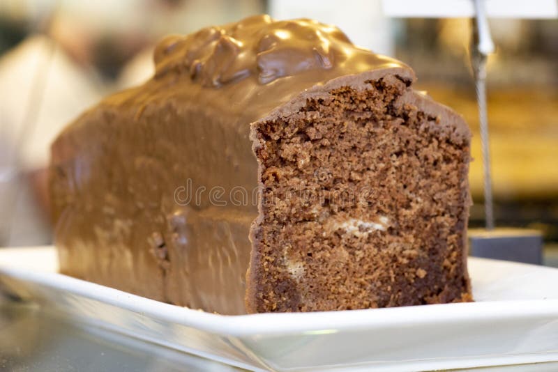 Feast of chocolate in cake stock photo. Image of fondant - 143828852