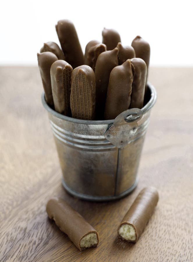 Chocolate Fingers. Conceptual Image Stock Photo - Image of dark ...