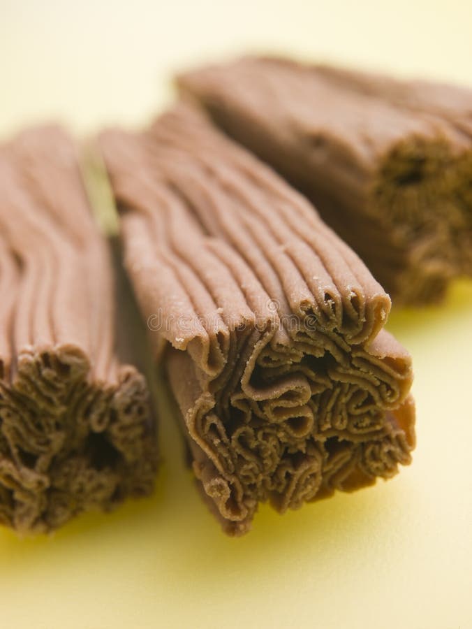 Chocolate Flake Bars stock photo. Image of ingredient - 5858828