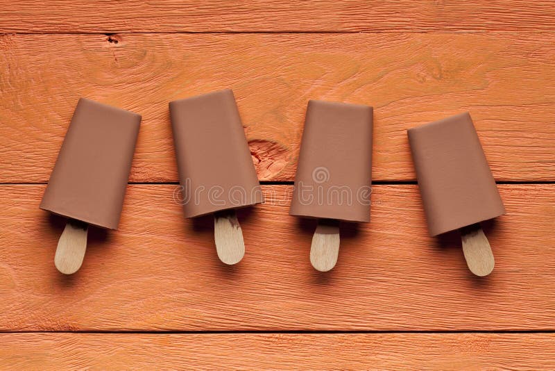 Chocolate Flavoured Ice Lollies Stock Photos - Free & Royalty-Free ...