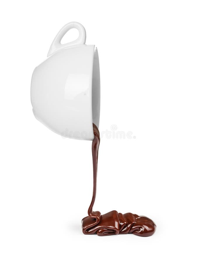 Chocolate flow stock photo. Image of copy, stream, melting - 54982484