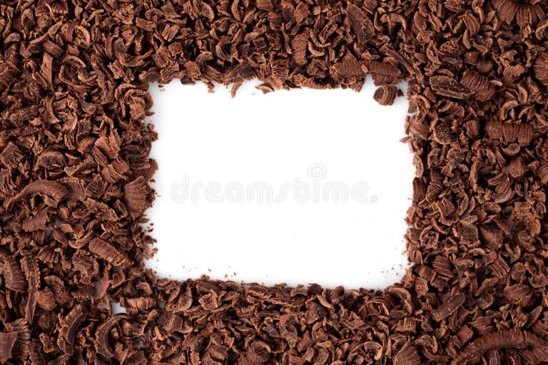 Chocolate frame stock photo. Image of macro, design, elegant - 14371736