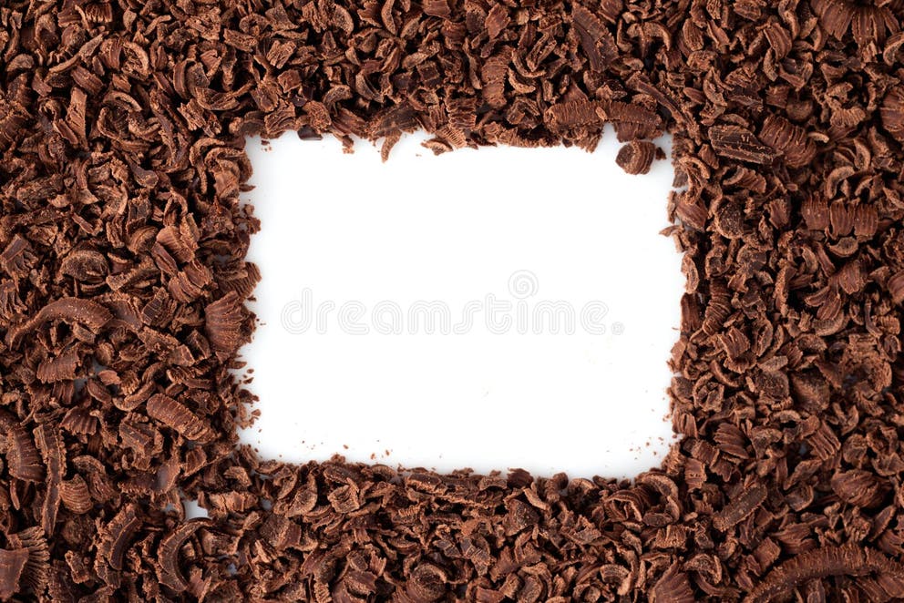Chocolate frame stock photo. Image of macro, design, elegant - 14371736
