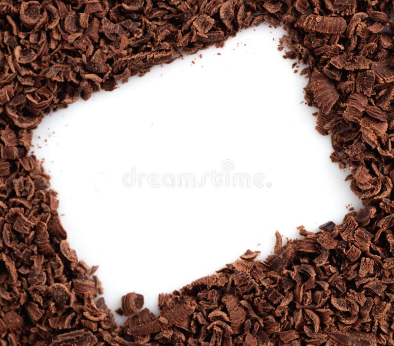 Chocolate frame stock image. Image of space, choco, floating - 14456347