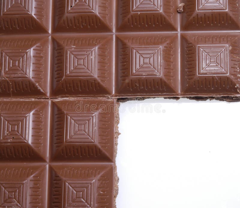 Chocolate frame stock image. Image of snack, brown, happyness - 167143