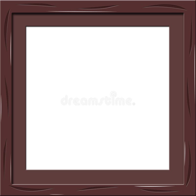 Chocolate frame stock illustration. Illustration of concept - 29231203