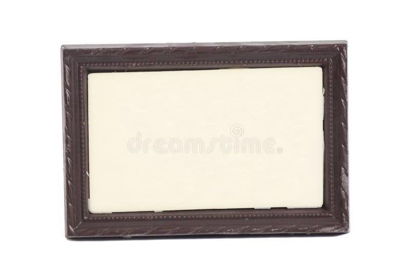 Chocolate frame stock photo. Image of grated, milk, dessert - 7489132