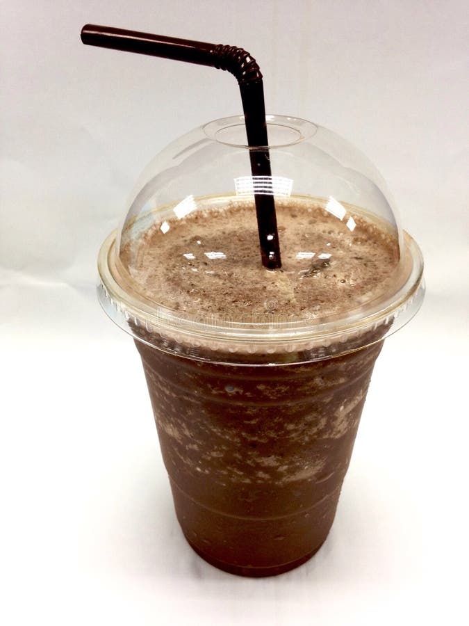 Chocolate frappe stock image. Image of sweet, drink, frappe - 48281309