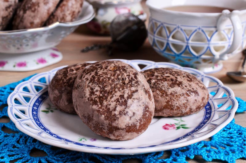 Chocolate gingerbread stock photo. Image of brown, closeup - 54311716