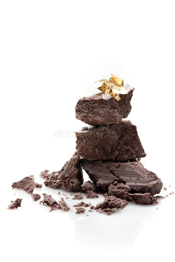 Chocolate and gold stock image. Image of candy, nutrient - 14994507
