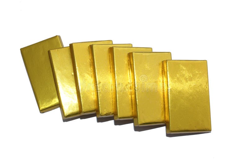 Chocolate gold bar stock image. Image of strawberry - 144818899