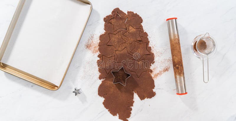 Chocolate graham crackers stock photo. Image of pastry - 258706064