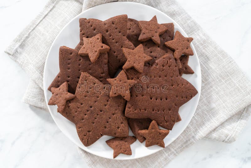 Chocolate graham crackers stock image. Image of sweets - 258710899