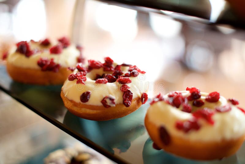 Chocolate Grapes Donuts stock photo. Image of holiday - 82606720