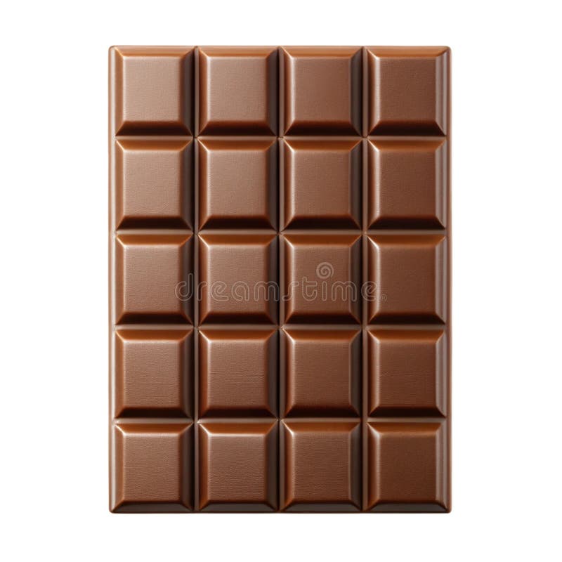 Chocolate Graphic Isolated on White Background Stock Illustration ...