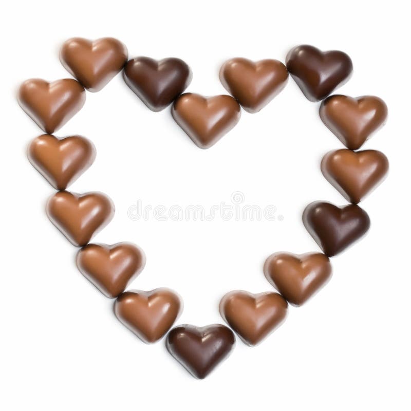 Chocolate love stock image. Image of eating, healthy, heart - 8399217