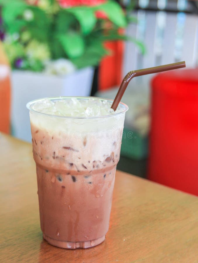 Chocolate Helado - Gran Refresco Imagen de archivo - Imagen de ...