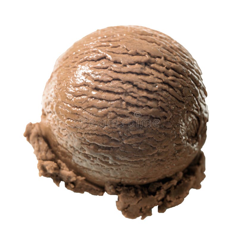 Chocolate Ice Cream Ball or Scoop Stock Photo - Image of cream ... Chocolate Ice Cream Ball or Scoop Stock Photo - Image of cream ...
