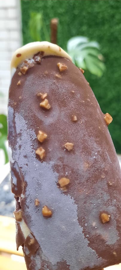 Chocolate Ice Cream in Stick Stock Image - Image of food, cake: 260432901