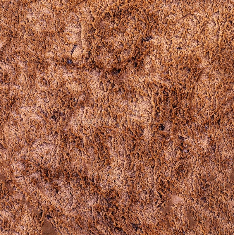 Chocolate Icecream Detailed Macro Texture. Dark Chocolate Ice Cream ...