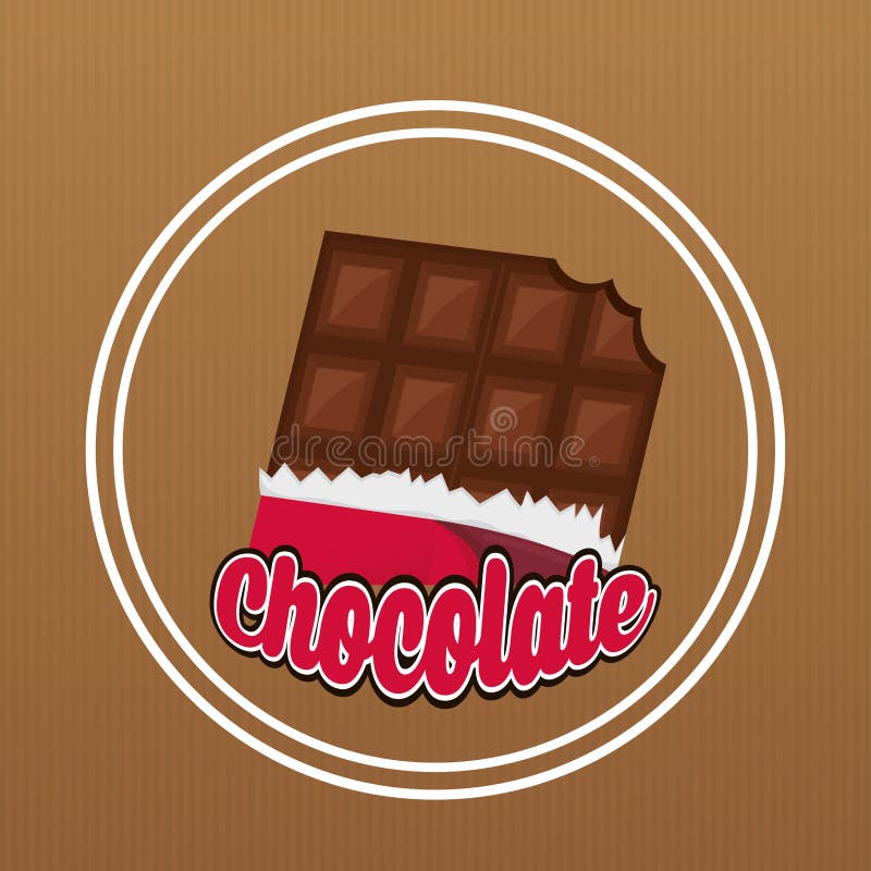 Chocolate bar icon stock vector. Illustration of tasty - 83911841