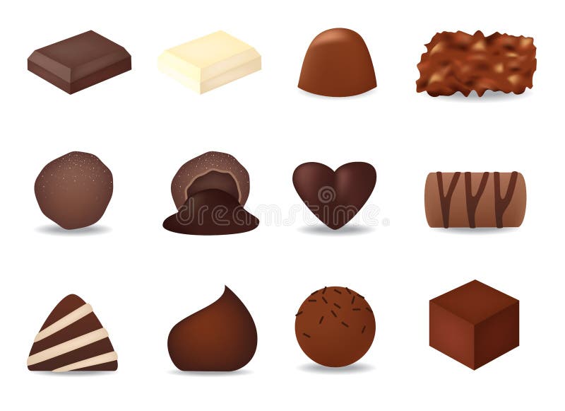 Praline Icon Stock Illustrations – 929 Praline Icon Stock Illustrations ...