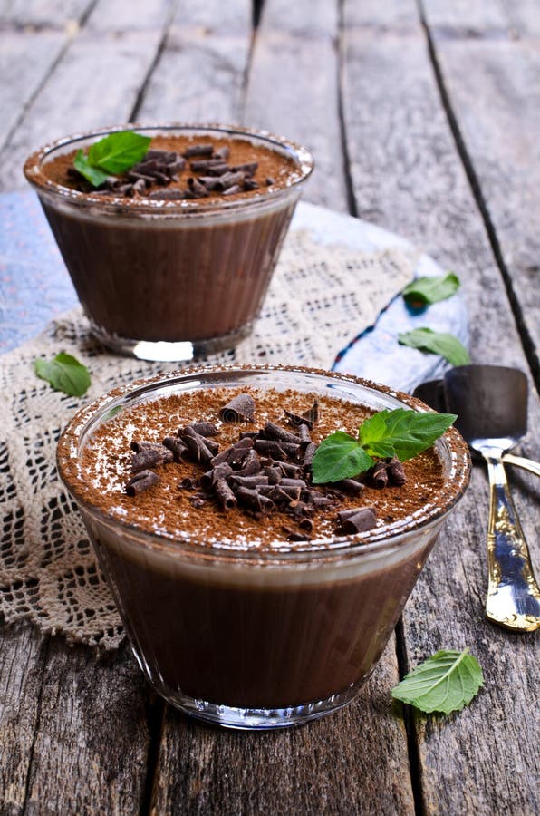 Chocolate jelly stock photo. Image of jello, creamy, delicious - 57051790