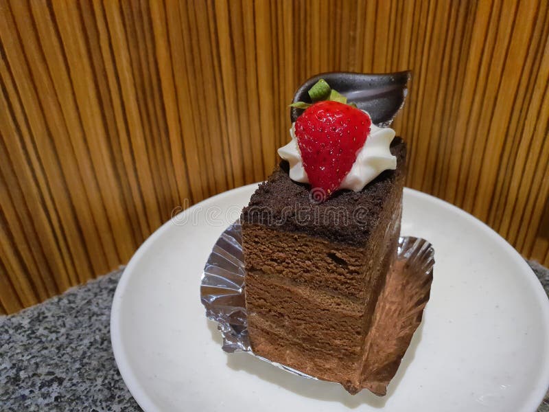 Chocolate Layer Cake stock image. Image of frosting - 363126051