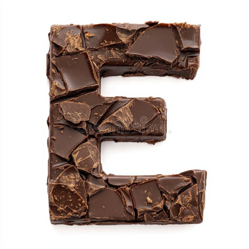Dark Chocolate Letter Stock Illustrations – 1,971 Dark Chocolate Letter ...