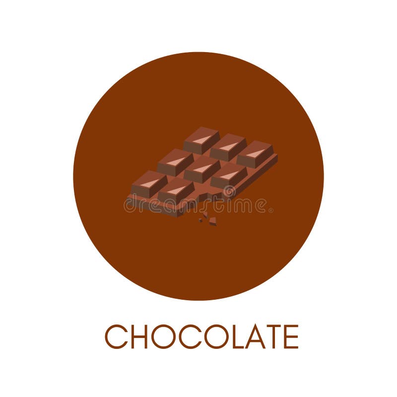 Chocolate logo stock illustration. Illustration of chocolate - 267410045