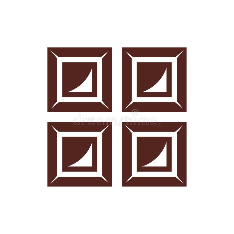 Chocolate Logo Design Vector Illustration, Creative Chocolate Logo ...