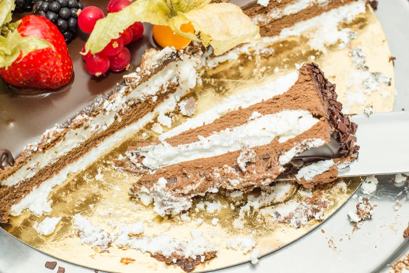 Chocolate mallow cake stock photo. Image of ingredients - 72282910