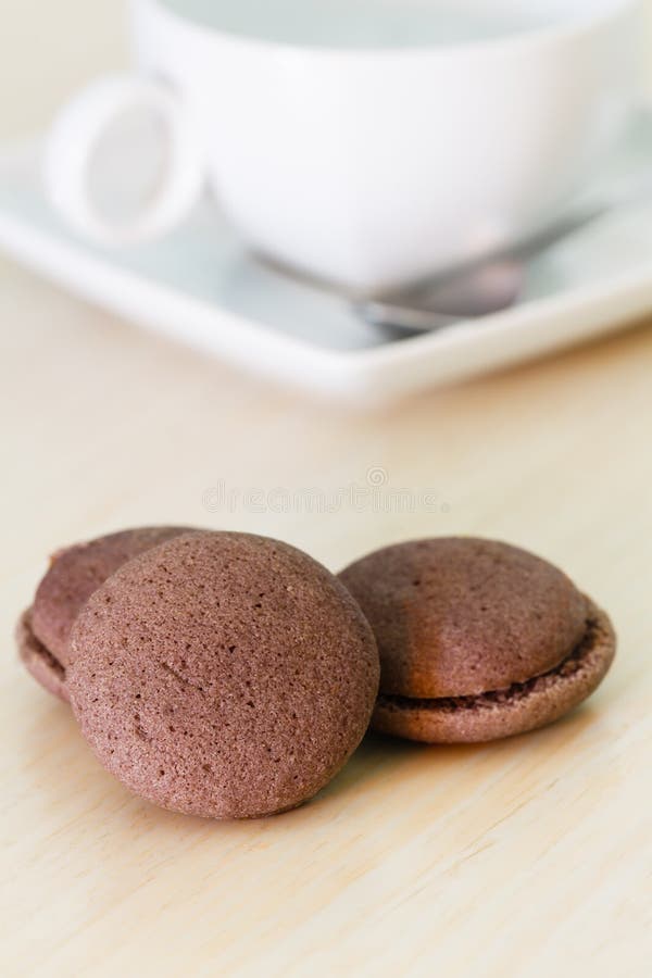 Chocolate marron cookies stock image. Image of homemade - 28027535