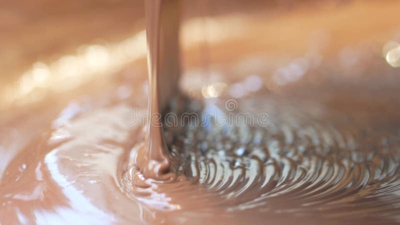 Chocolate Melting Process in a Kitchen Setting Stock Footage - Video of ...