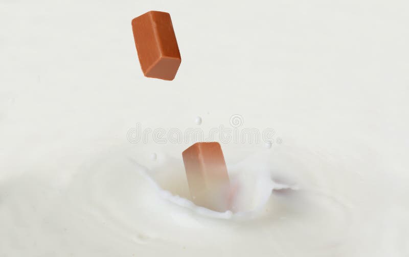 Chocolate and milk stock photo. Image of white, eating - 18372116