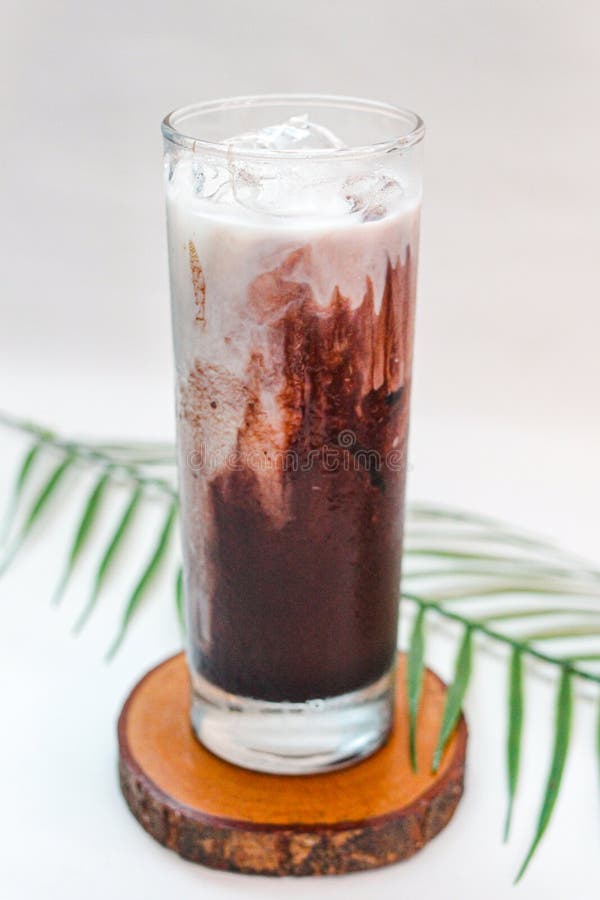 Chocolate Milk Ice stock image. Image of milk, chocolate - 353442565