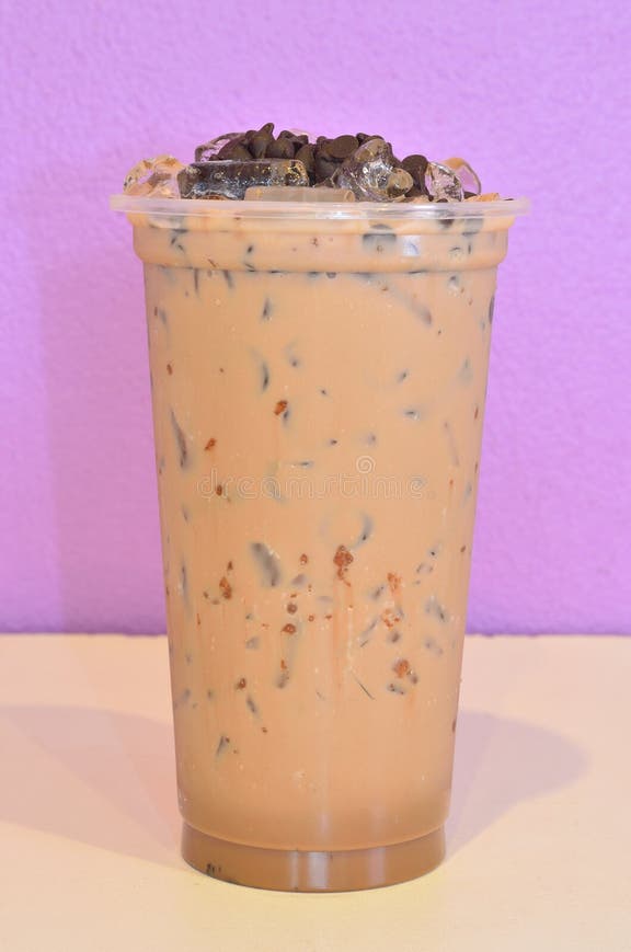 Chocolate milk tea stock image. Image of health, brown - 35840503