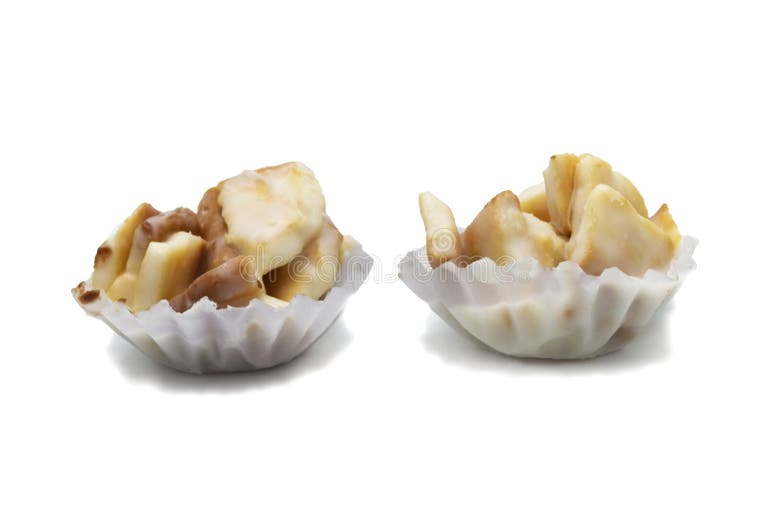 Chocolate Mini Balls Inside of the White Cup. Stock Image - Image of ...