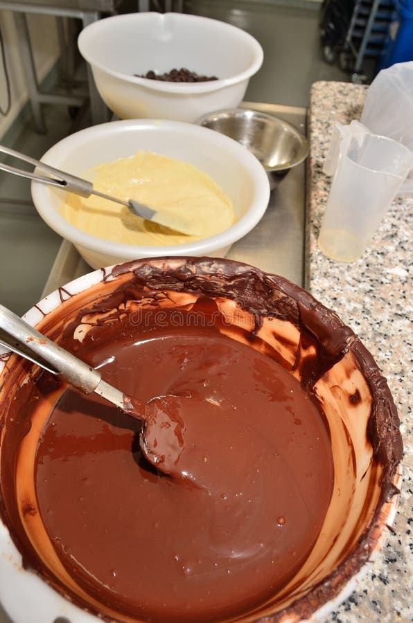 Chocolate Mixing stock photo. Image of sweet, praline - 25621644