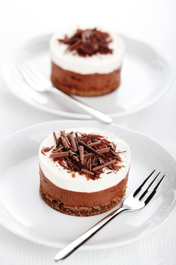 Chocolate moose cake stock image. Image of sugar, mousse - 14227287